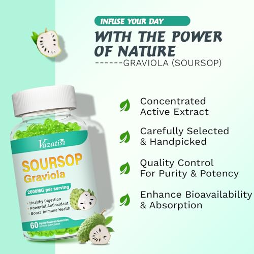 Healthy snack with Soursop Graviola