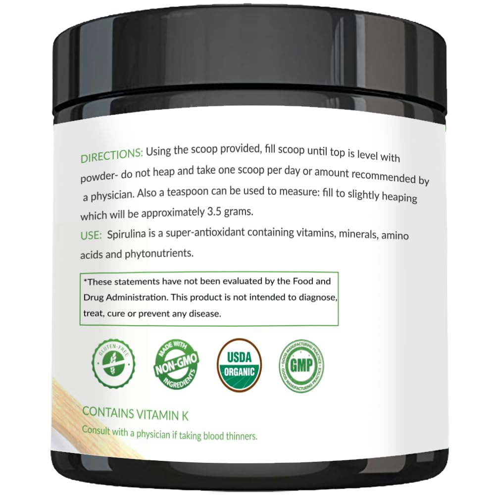healthy spirulina powder for vegan diets
