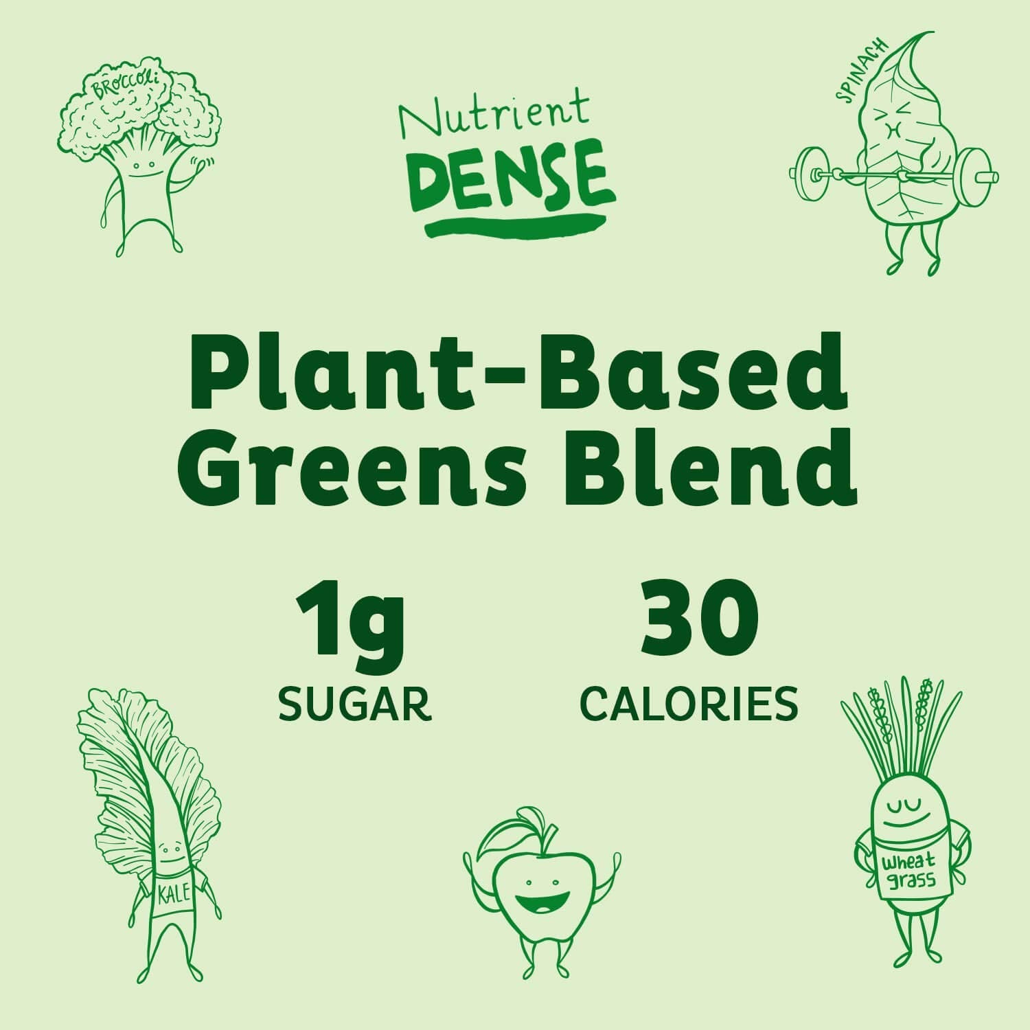 Healthy spirulina supplement for energy