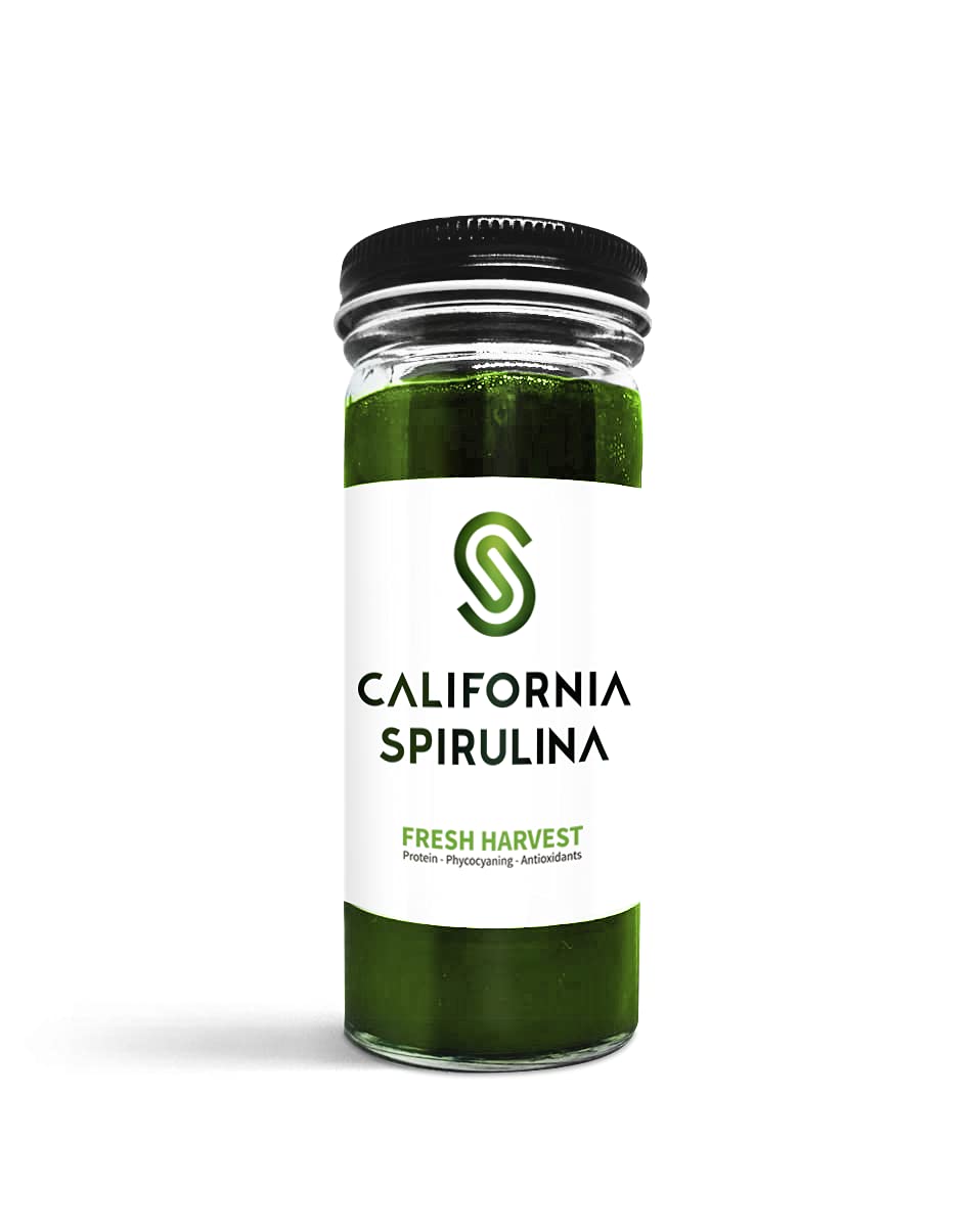 Healthy spirulina supplement for energy