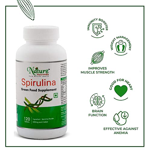 Healthy spirulina supplement for wellness