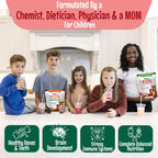 healthy strawberry protein drink for children