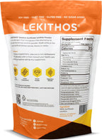 Healthy sunflower lecithin supplement