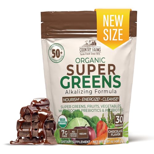 healthy super greens drink mix