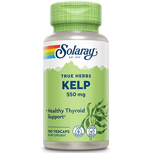 Healthy thyroid support with iodine