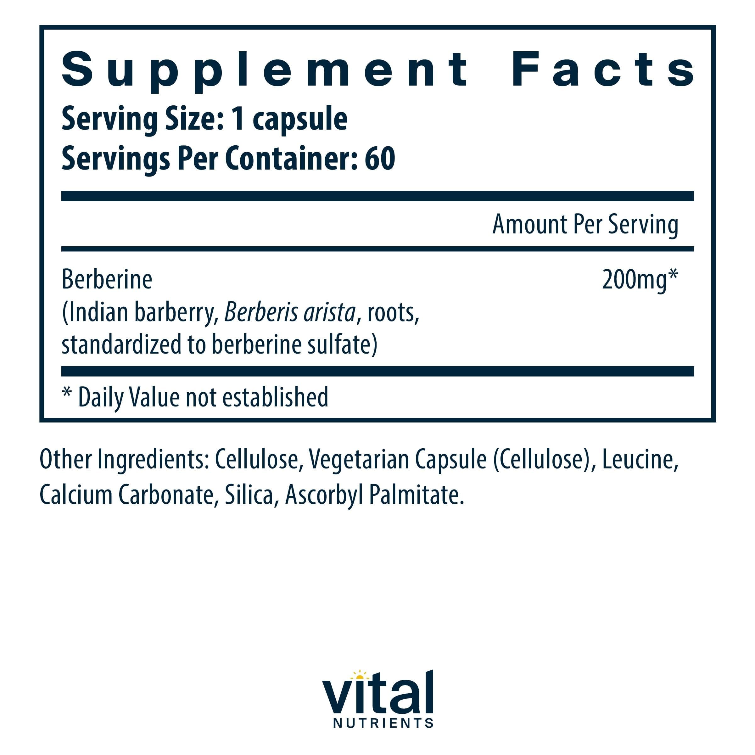 Healthy triglyceride support with berberine