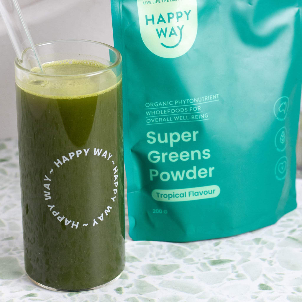 healthy tropical greens supplement
