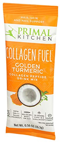 Healthy turmeric collagen on-the-go