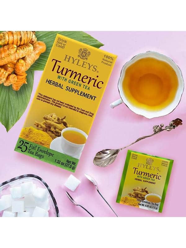 healthy turmeric green tea option