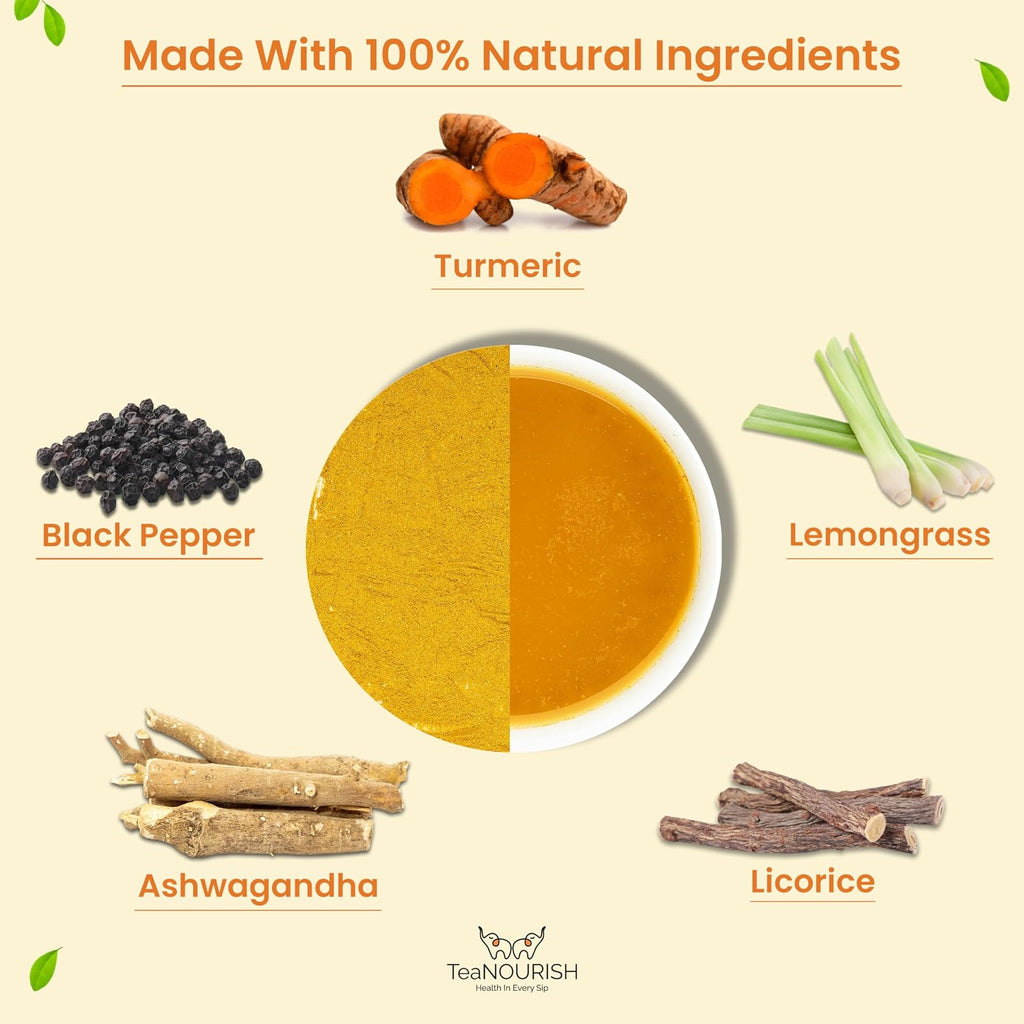 healthy turmeric tea for relaxation
