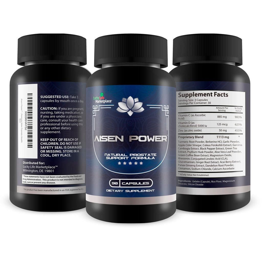 Healthy urinary flow with Aisen supplement