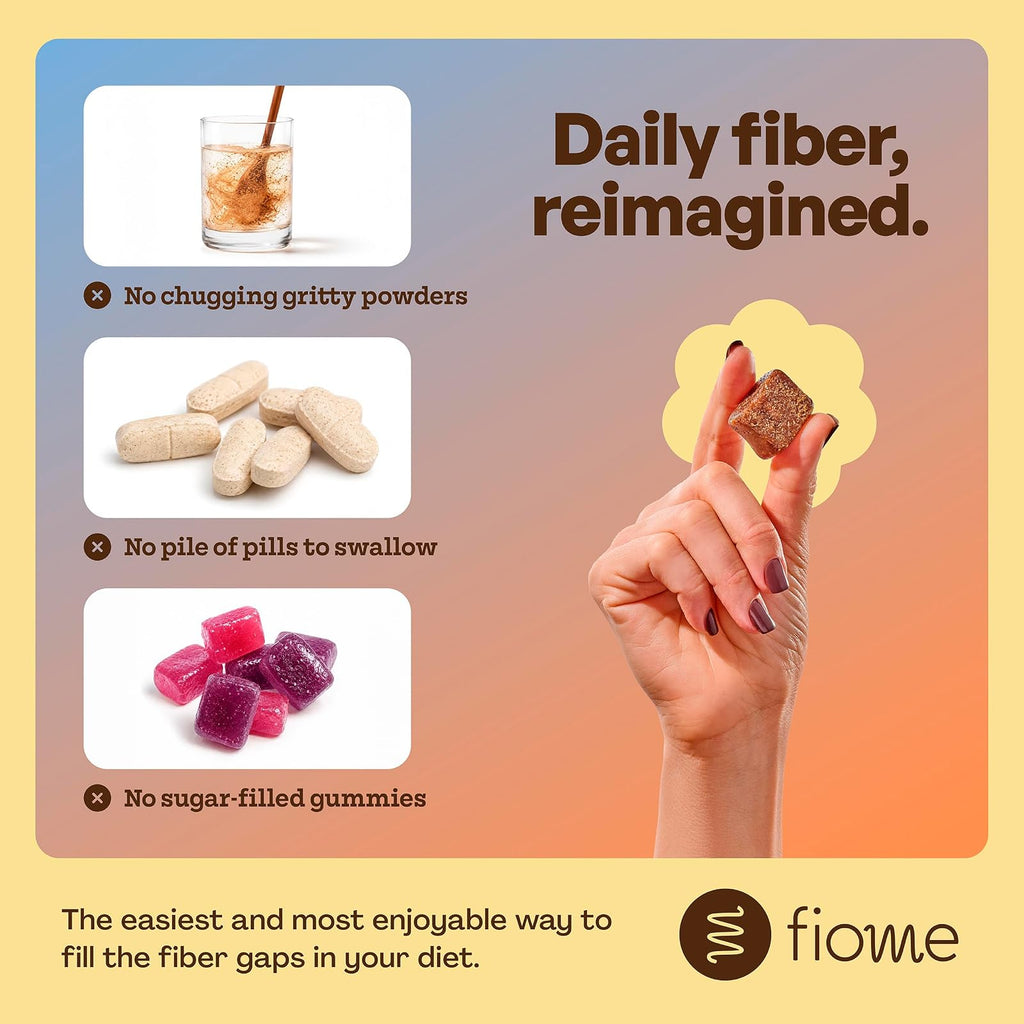 healthy vanilla bean fibre supplement