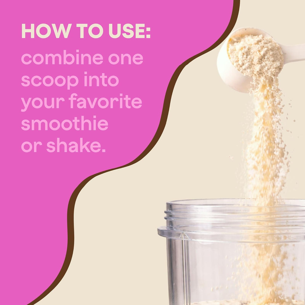 healthy vanilla protein powder blend
