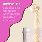 healthy vanilla protein powder blend