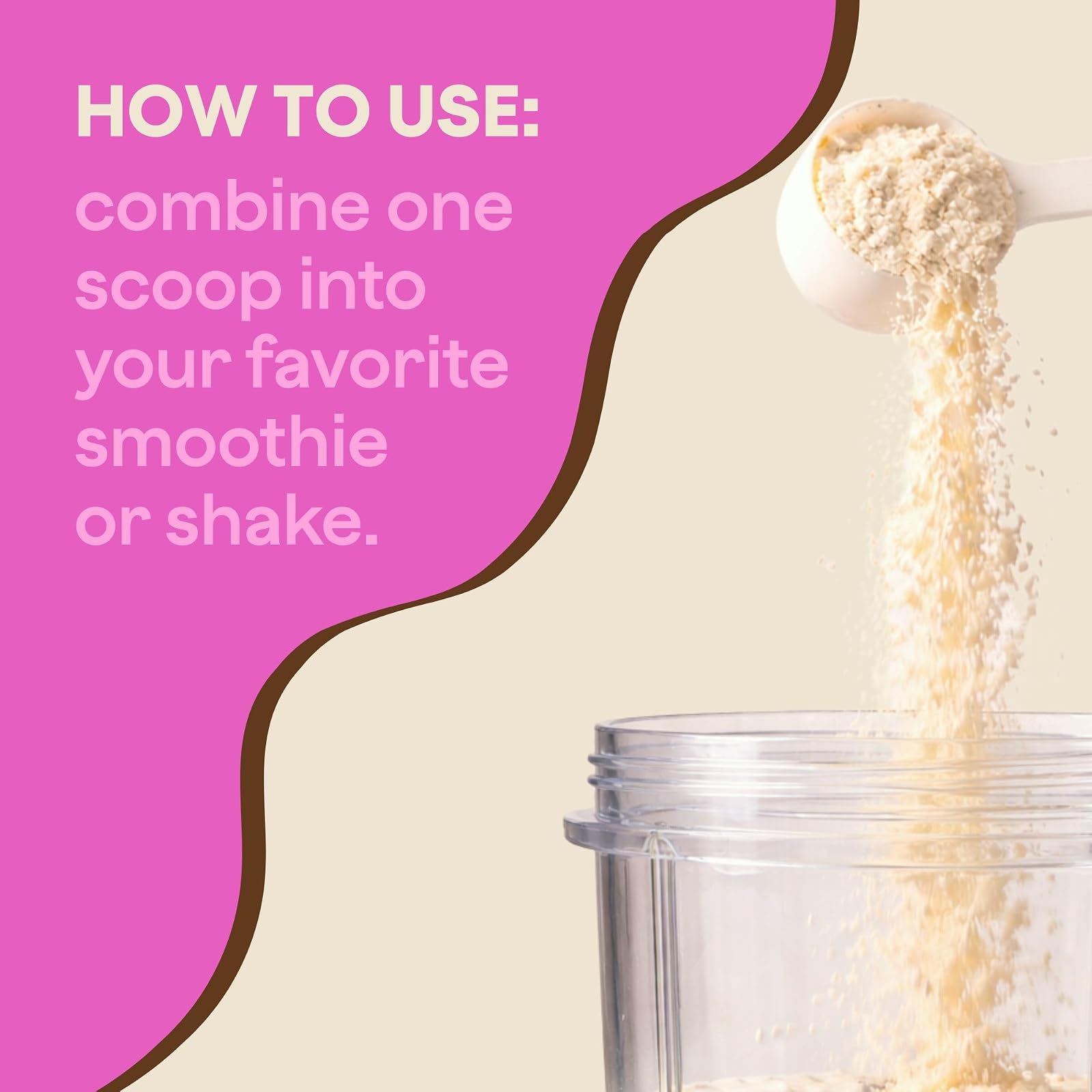 healthy vanilla protein powder blend