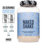 healthy vanilla protein supplement