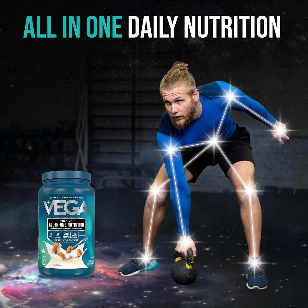 Healthy vegan protein supplement