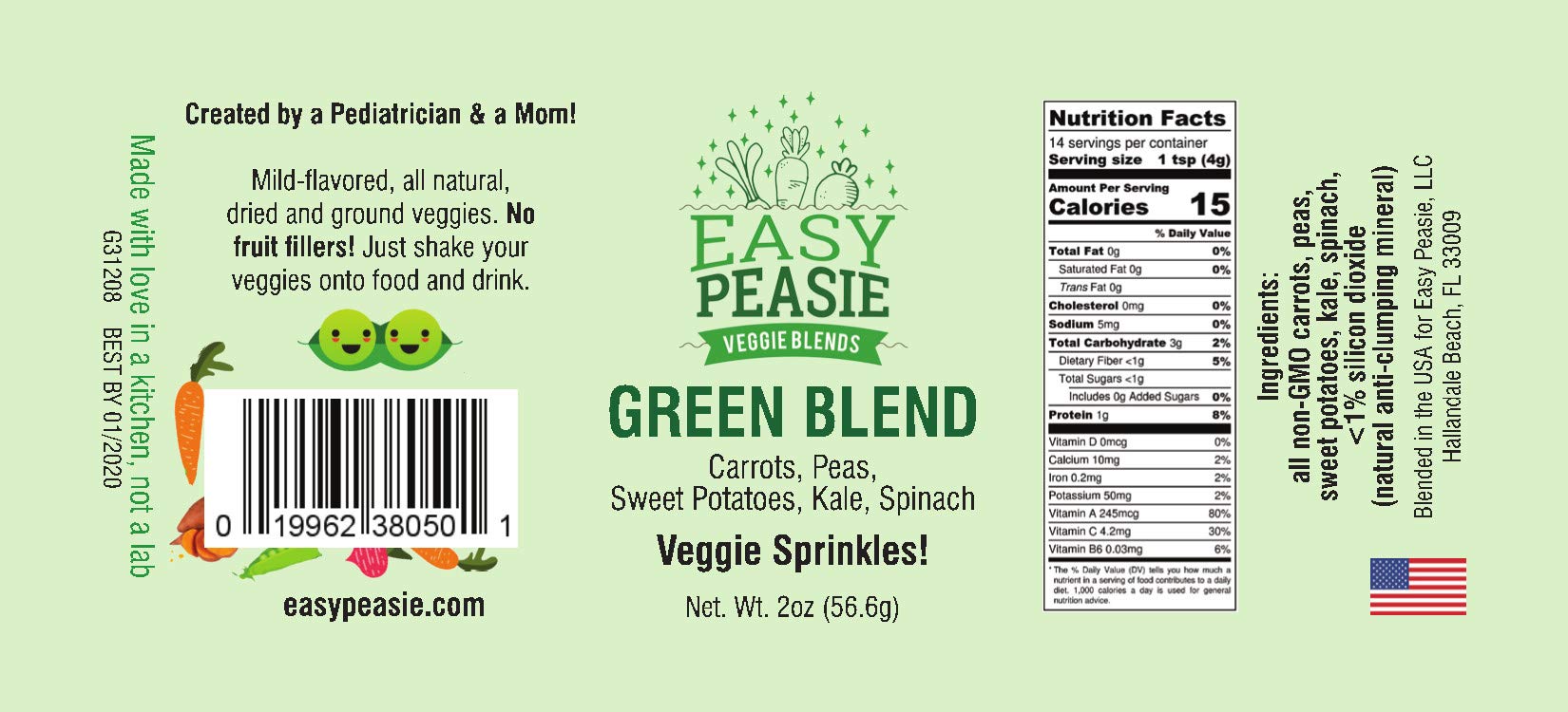 healthy veggie blends for children