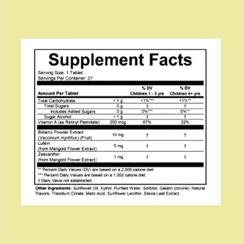 Healthy vision multivitamins for children