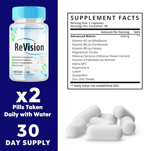Healthy vision with blended vitamins