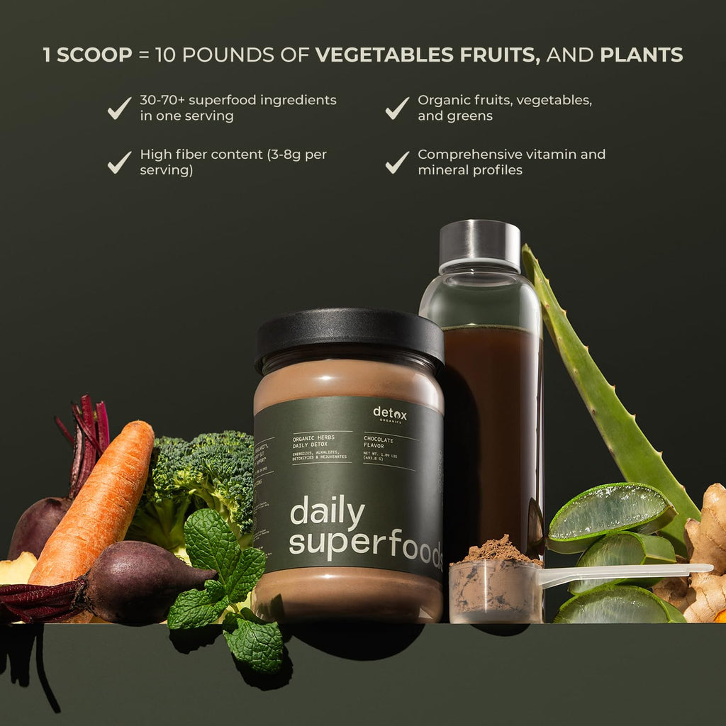 Healthy weight loss detox powder