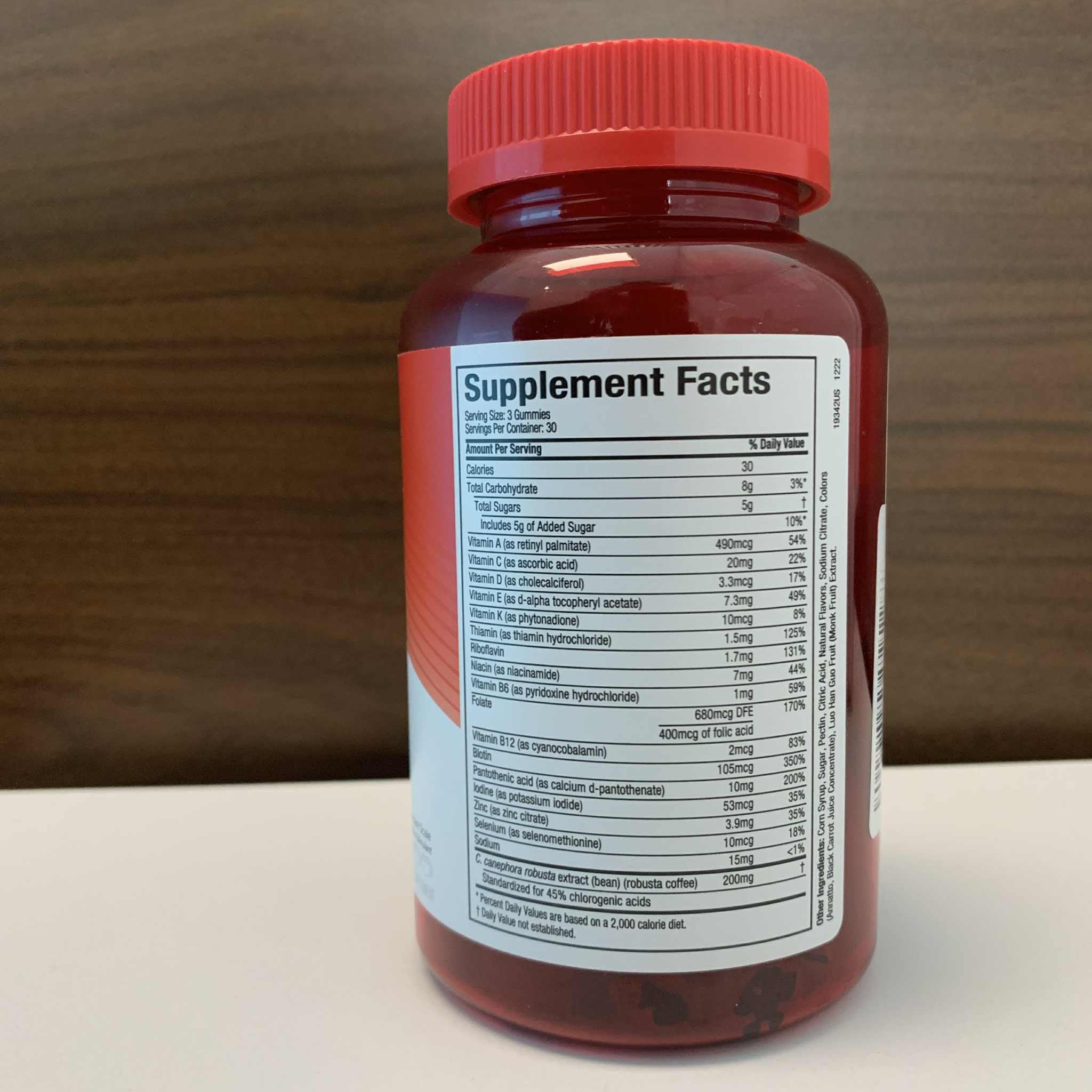 Healthy weight management with gummies