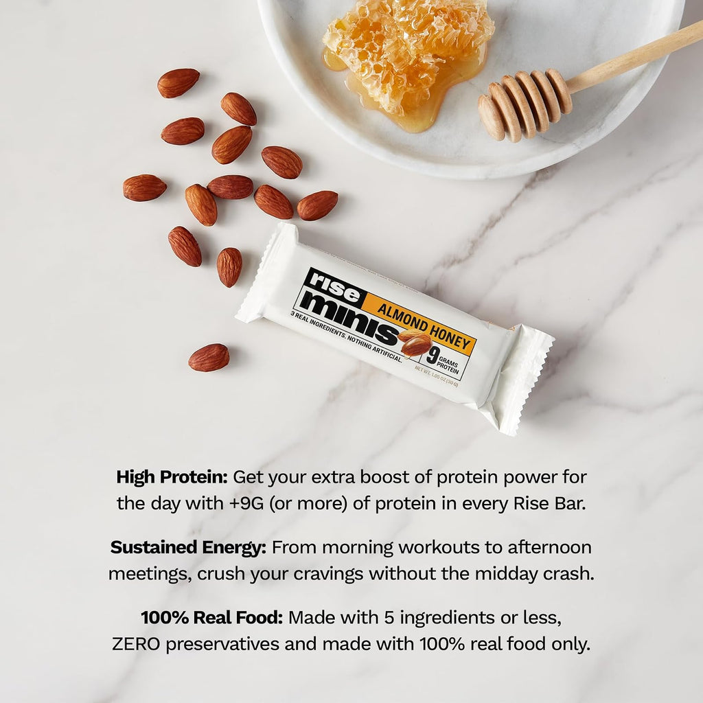 Healthy whey protein bars on-the-go