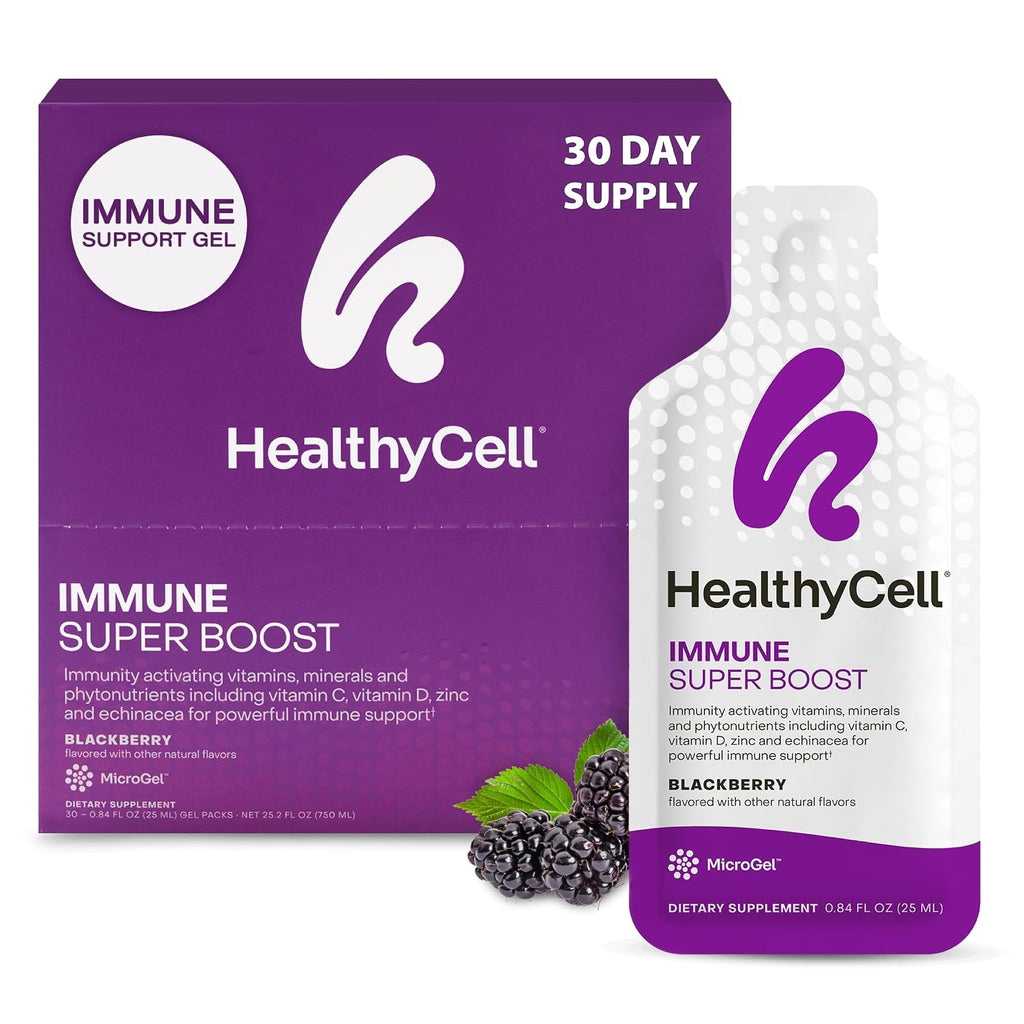 HealthyCell Immune Super Boost gel packs