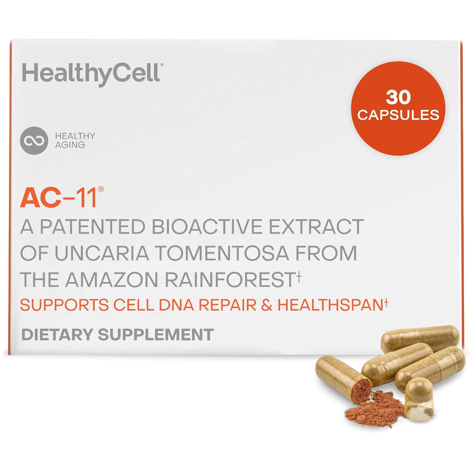 HealthyCell multivitamins for anti-aging