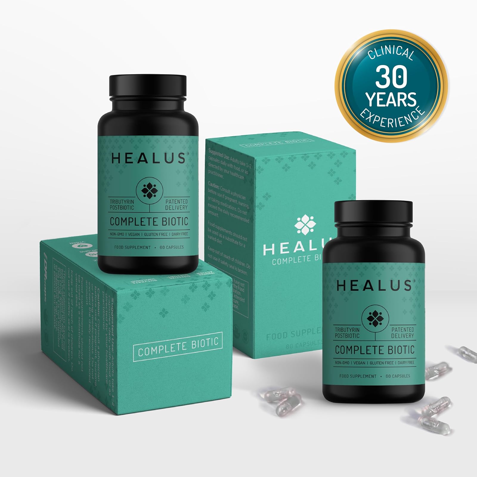 Healus Tributyrin capsules for gut health