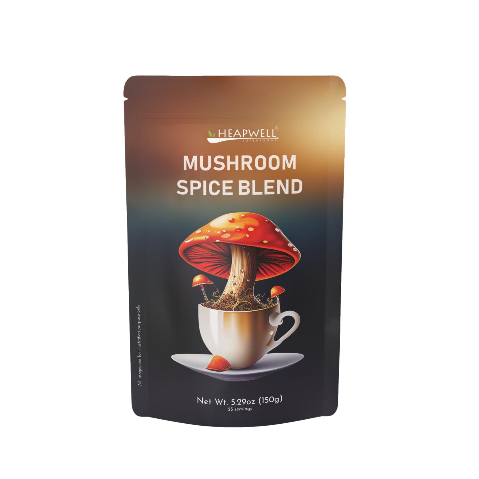 Heapwell mushroom spice blend benefits