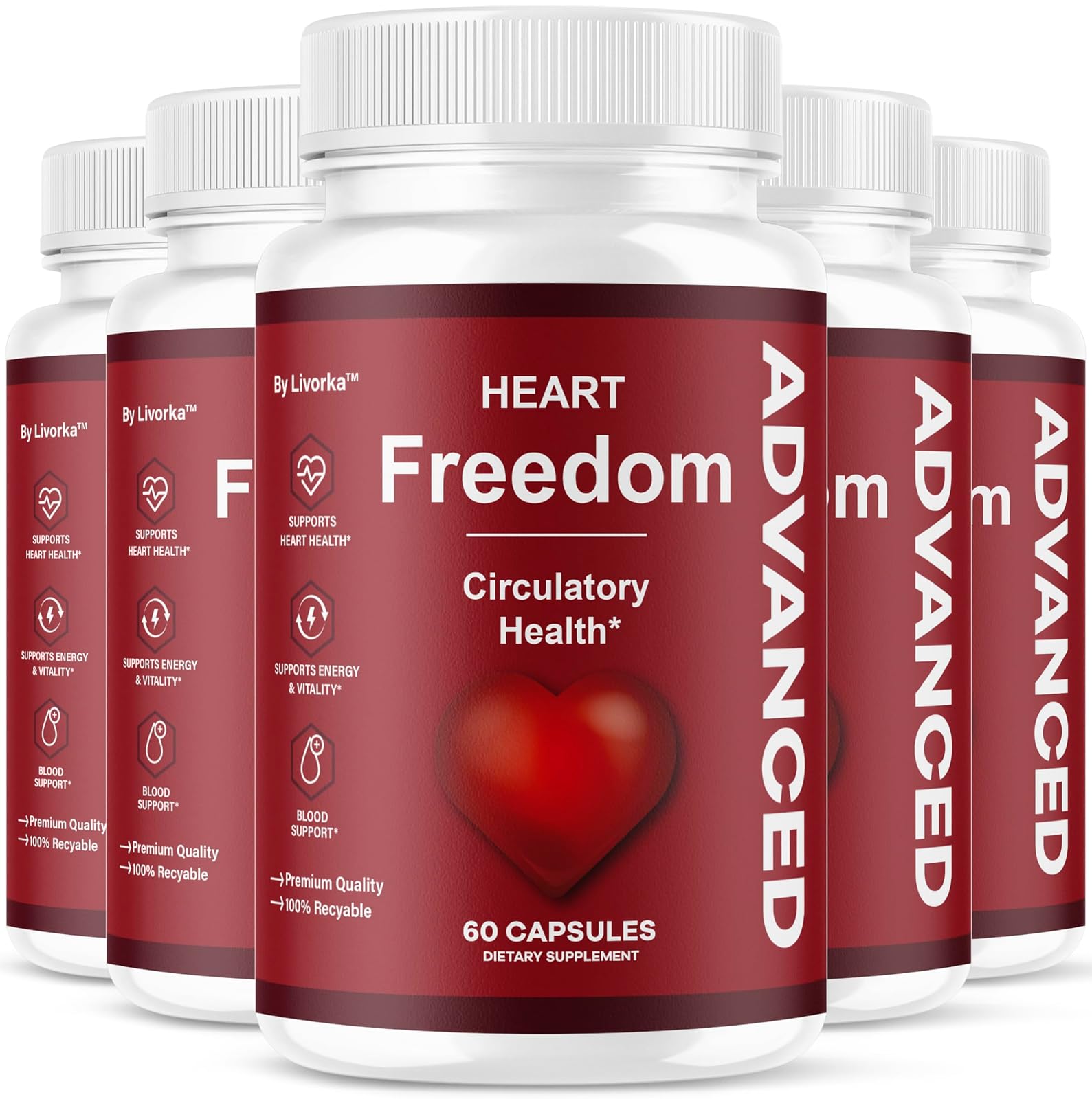 Heart Freedom multivitamins for overall health