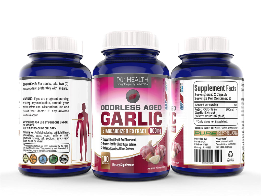 heart health benefits of aged garlic