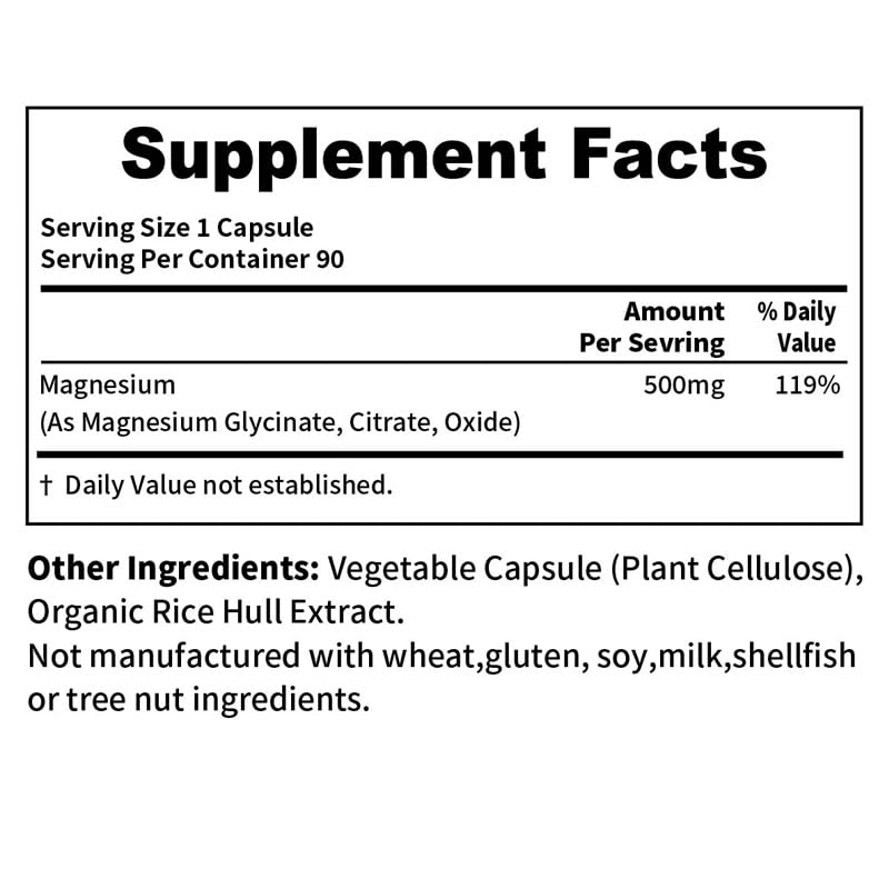 heart health benefits of magnesium glycinate