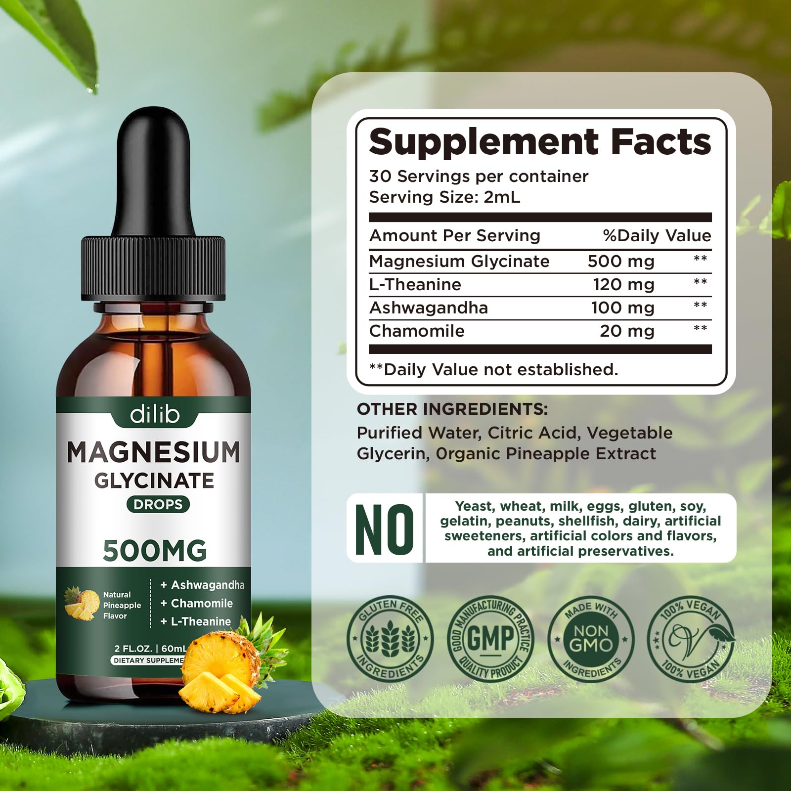 Heart health benefits of magnesium glycinate