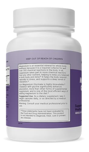 heart health benefits of magnesium glycinate
