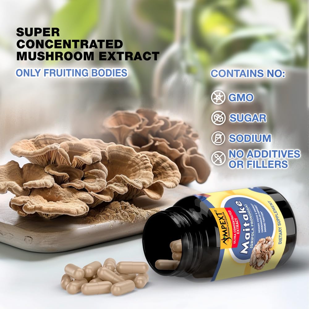 Heart health benefits of Maitake mushrooms