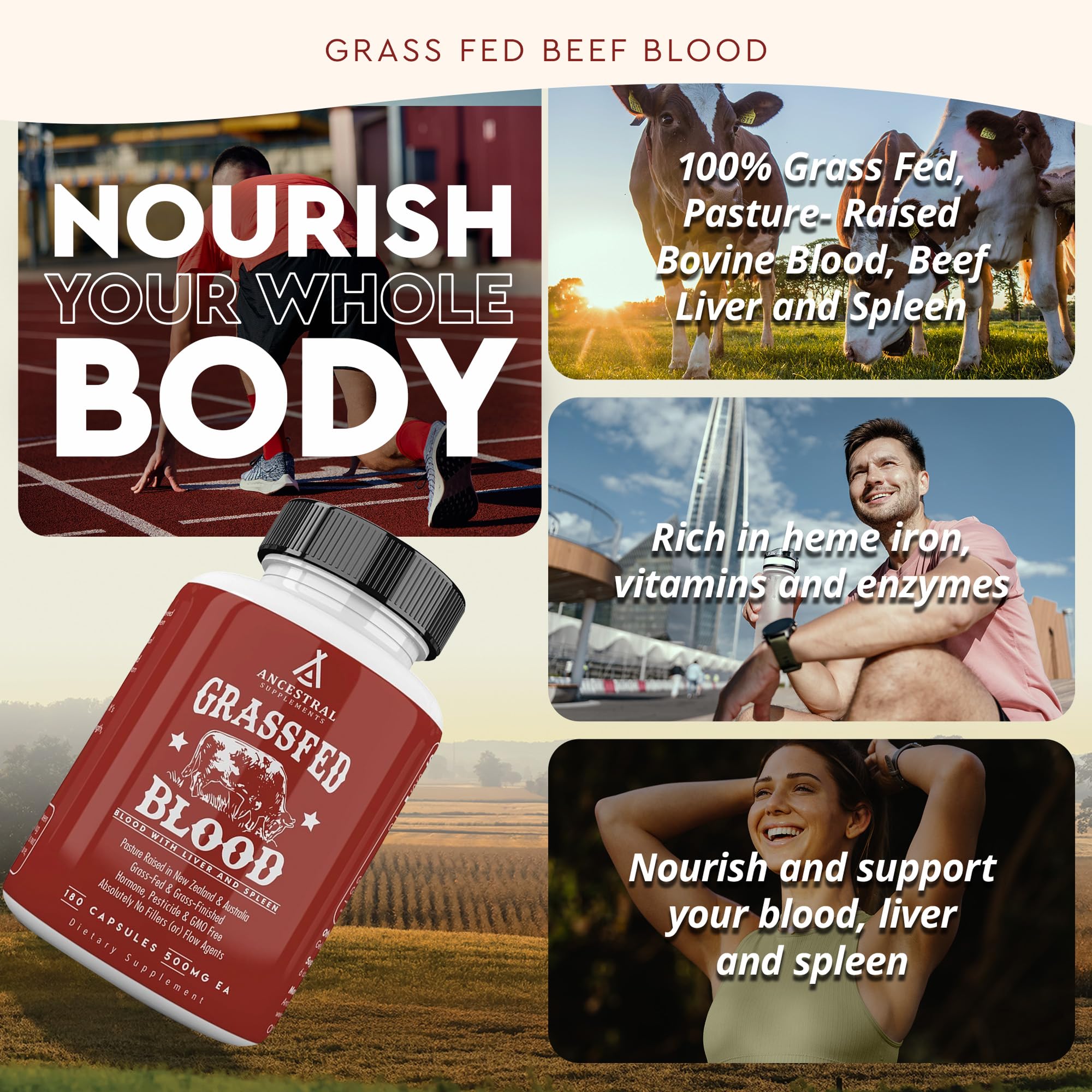 Heart health blended supplements