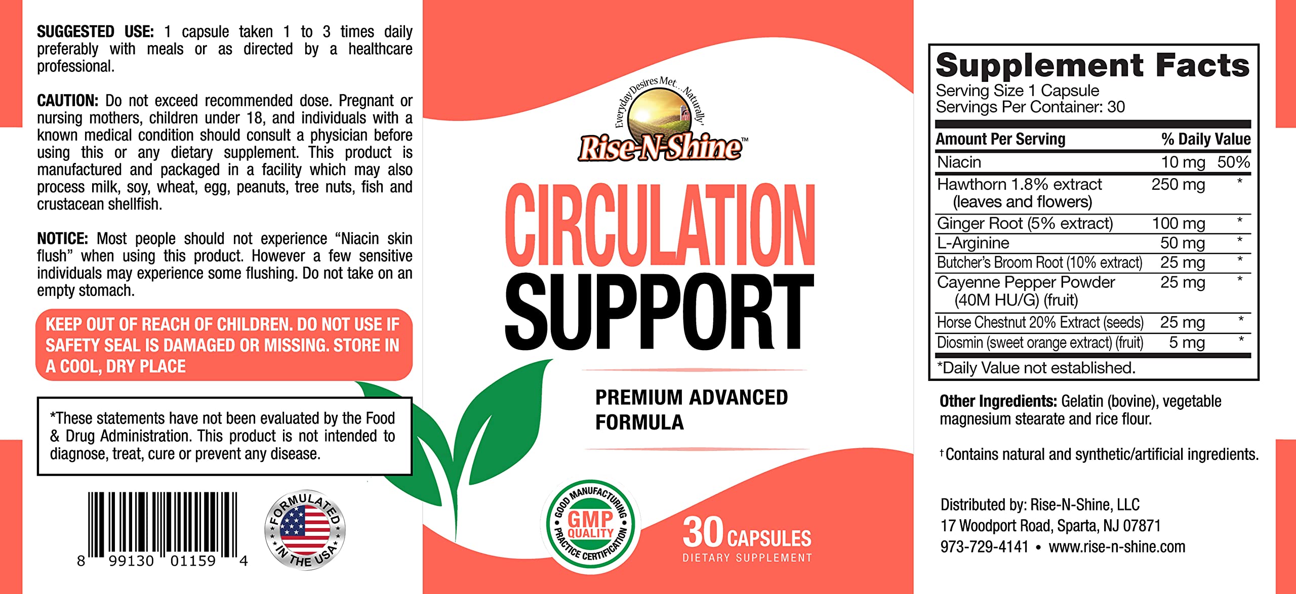 heart health blended vitamin & mineral supplements