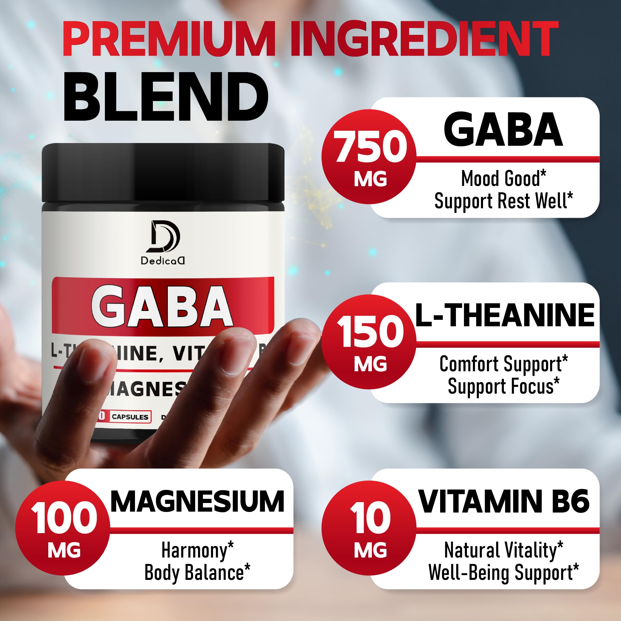 Heart health blended vitamin supplement