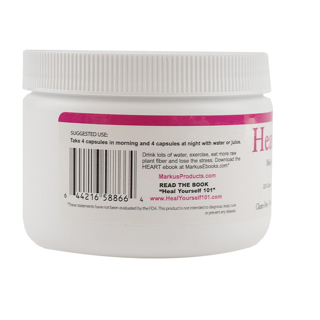 heart health capsules with hawthorn berries