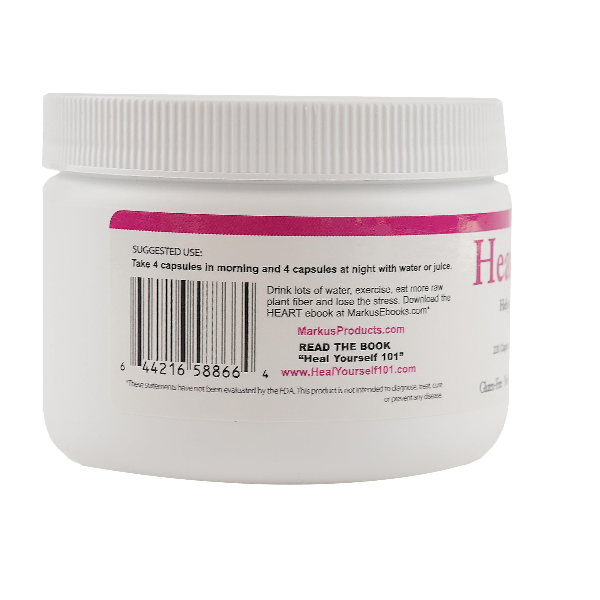 heart health capsules with hawthorn berries