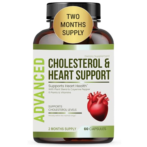 Heart Health cholesterol support capsules