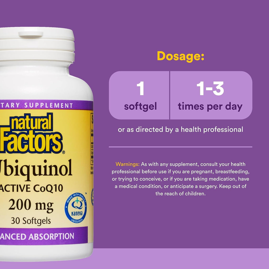 heart health coq10 ubiquinol benefits