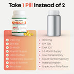 heart health fish oil capsules