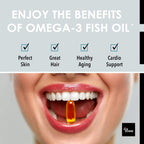 heart health fish oil capsules