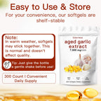 heart health garlic extract capsules