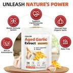 heart health garlic extract softgels