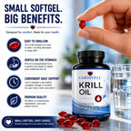 heart health krill oil supplement
