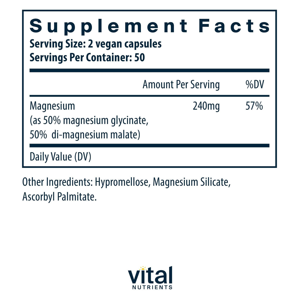 heart health magnesium capsules